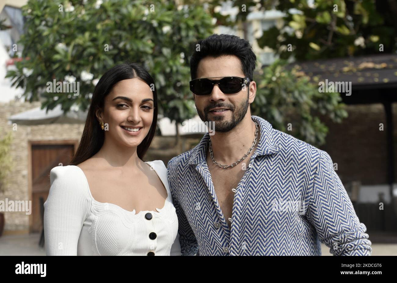 Bollywood actor Varun Dhawan and bollywood actress Kiara Advani spotted ...
