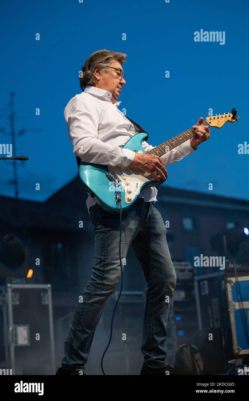 Bobby Solo during the concert during the Italian singer Music Concert ...
