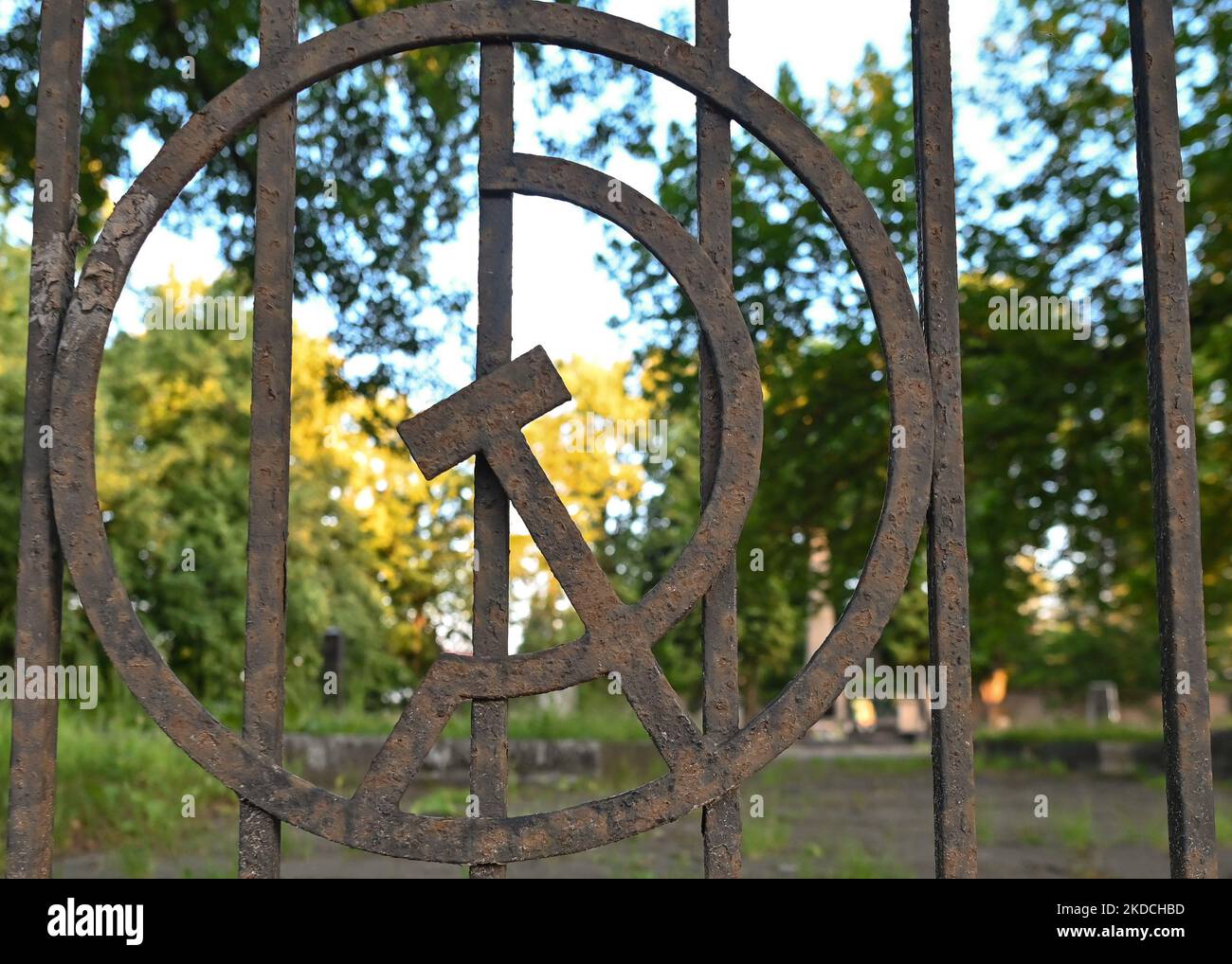 Two communist symbols hi-res stock photography and images - Alamy