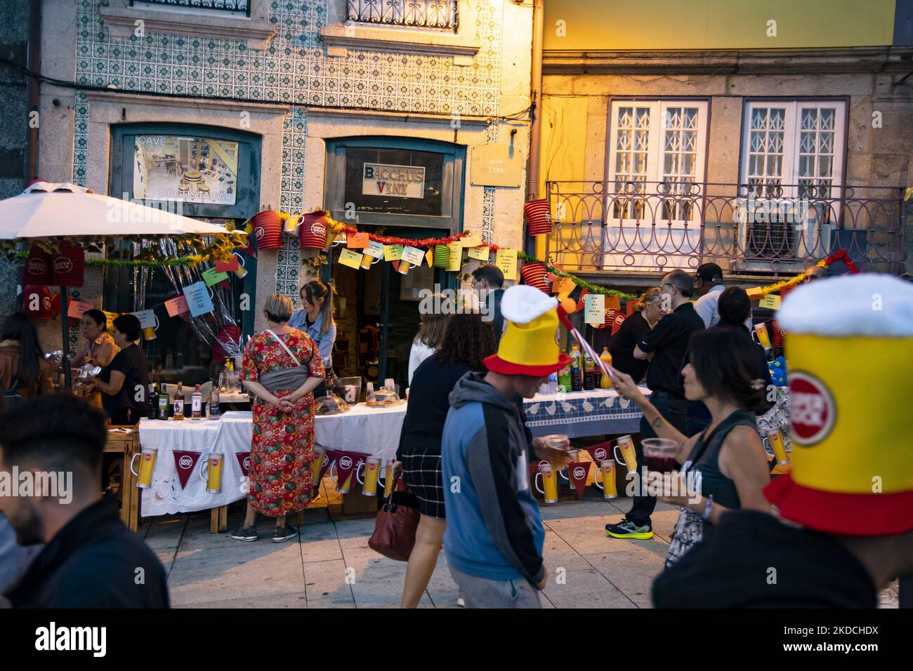 Saint John's celebrations in Porto, Portugal on June 23, 2022. (Photo ...