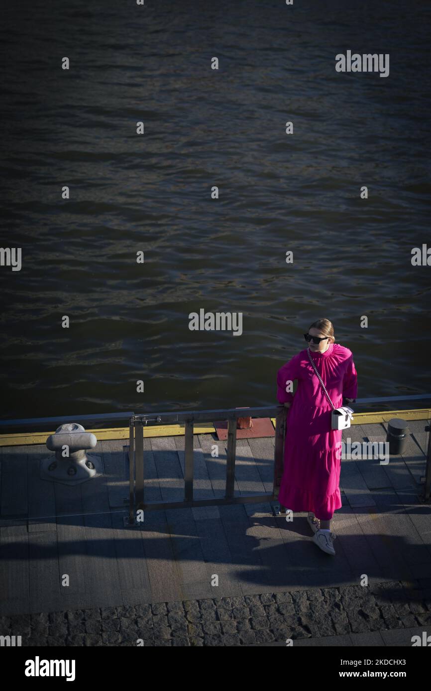 Street Style at AKHMADULLINA fashion show Moscow Fashion Week 23 June ...