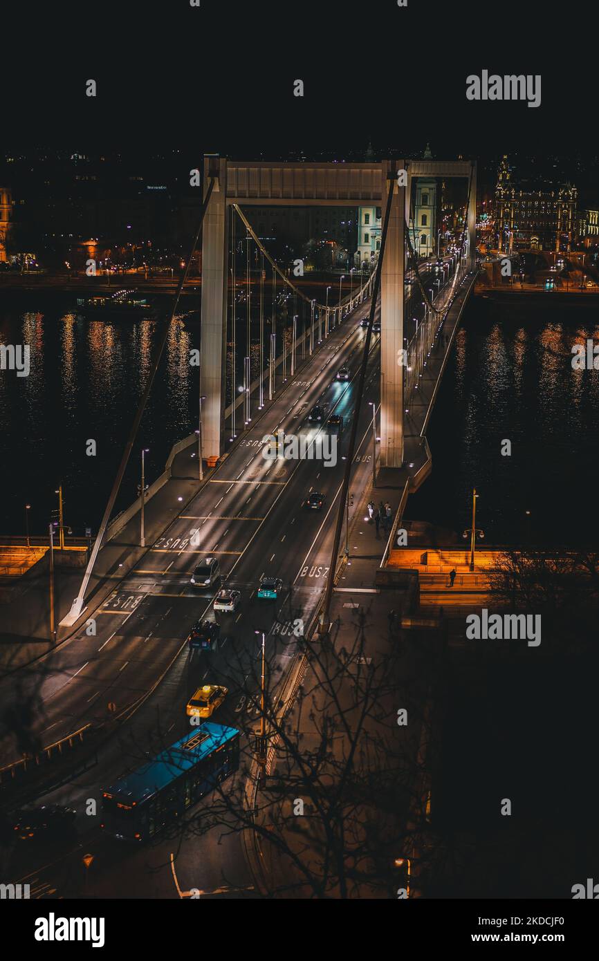 Shot cars driving on bridge hi-res stock photography and images - Alamy