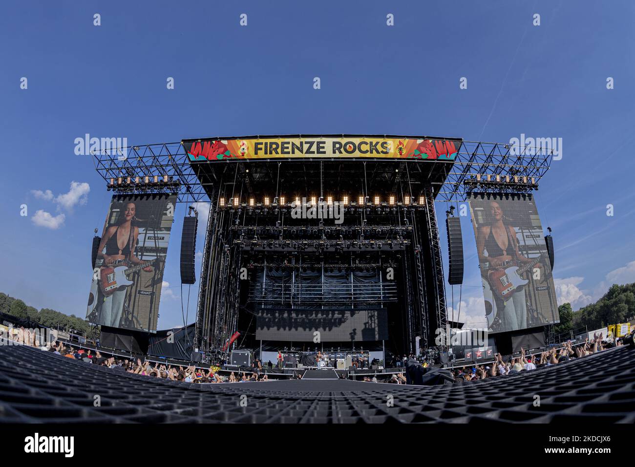 The Mysteriness live concert at Firenze Rocks in Florence at Visarno ...