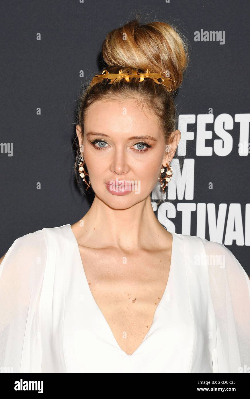 HOLLYWOOD, CA - NOVEMBER 04: Kaja Sokola attends a special screening of ...