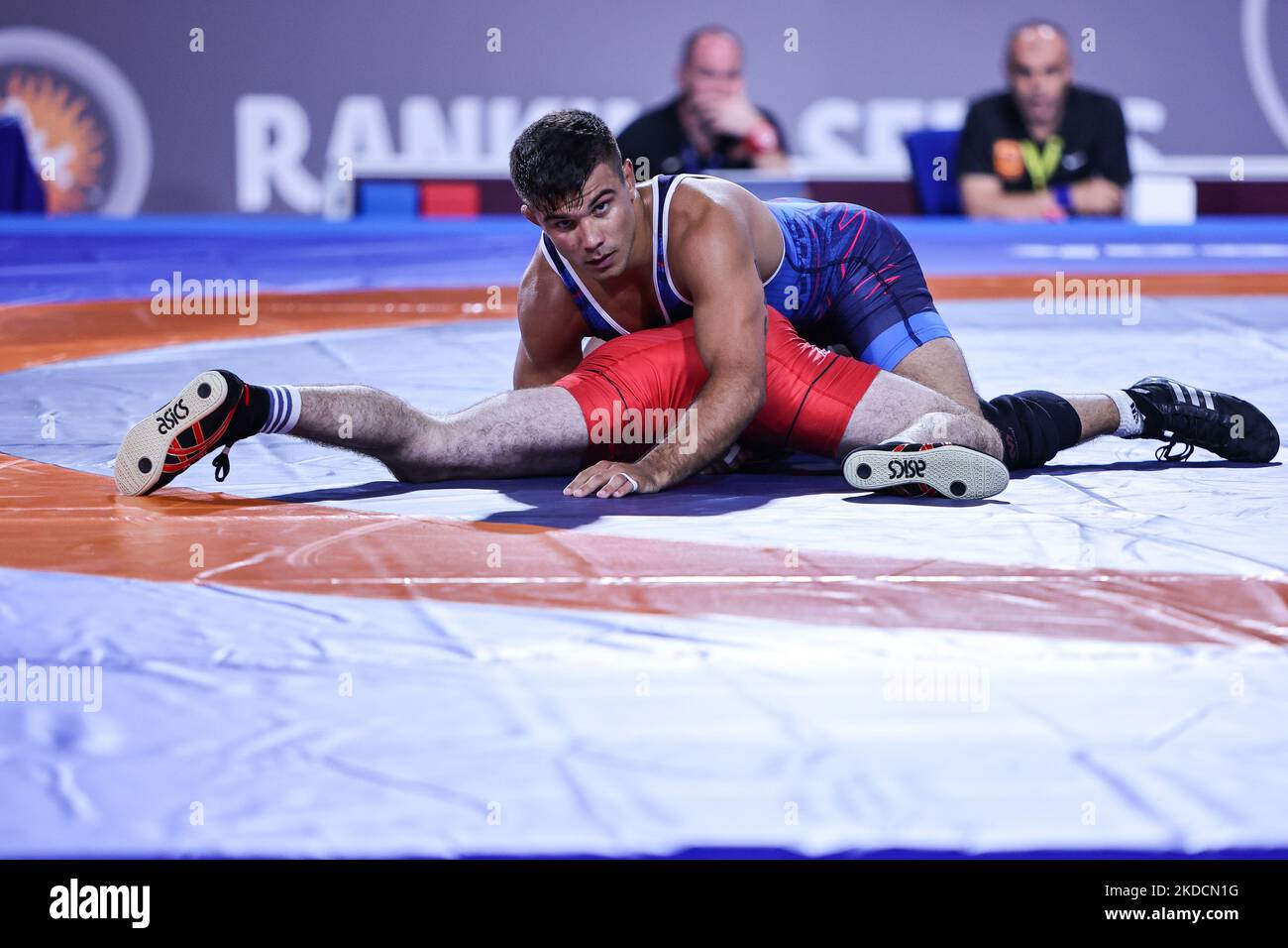 Sebastian Rivera (PUR) FF 65kg during the Wrestling 2022 Ranking Series ...