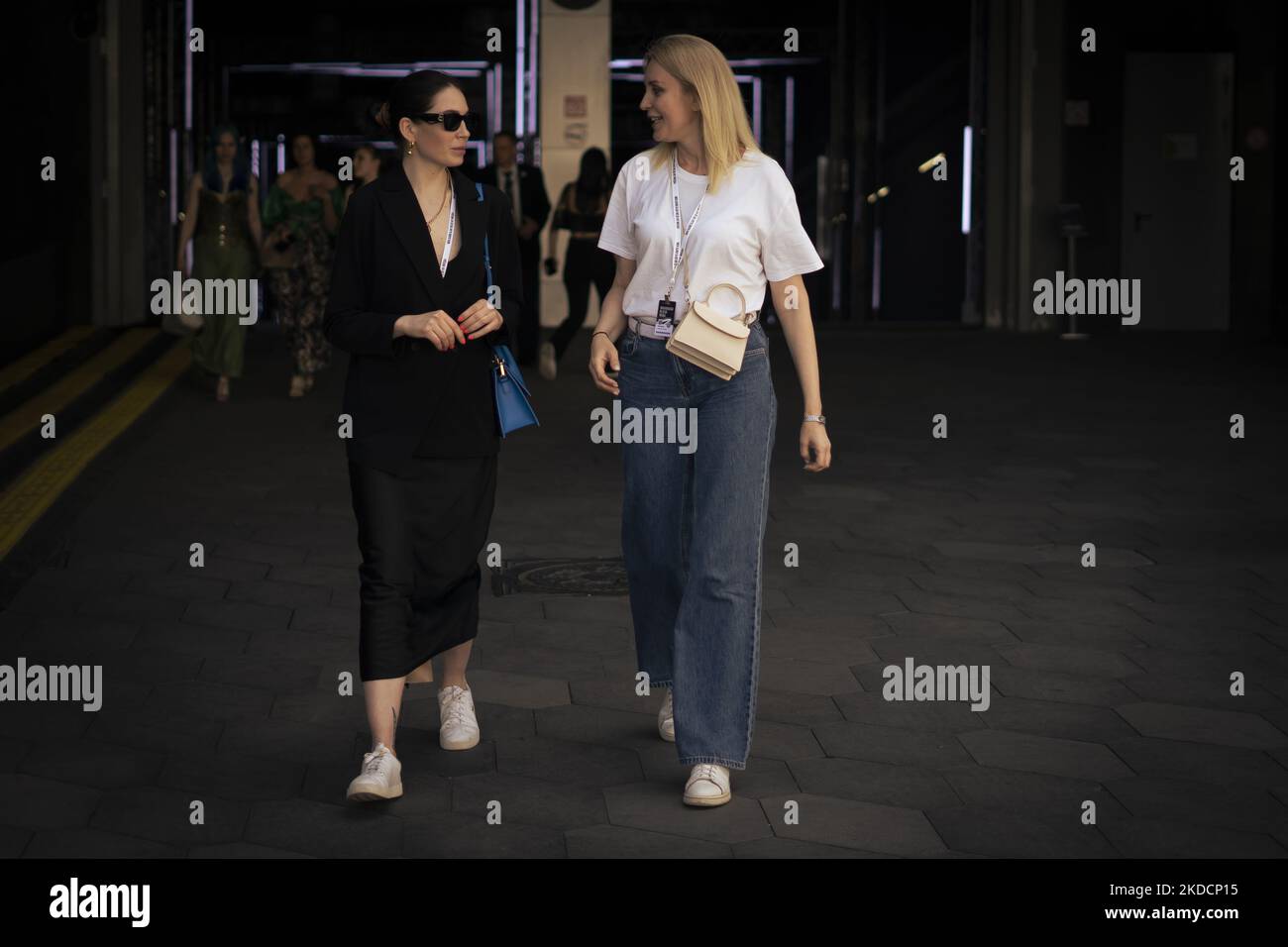 Street Style Moscow Fashion Week 25 June 2022, Moscow, Russia (Photo by ...