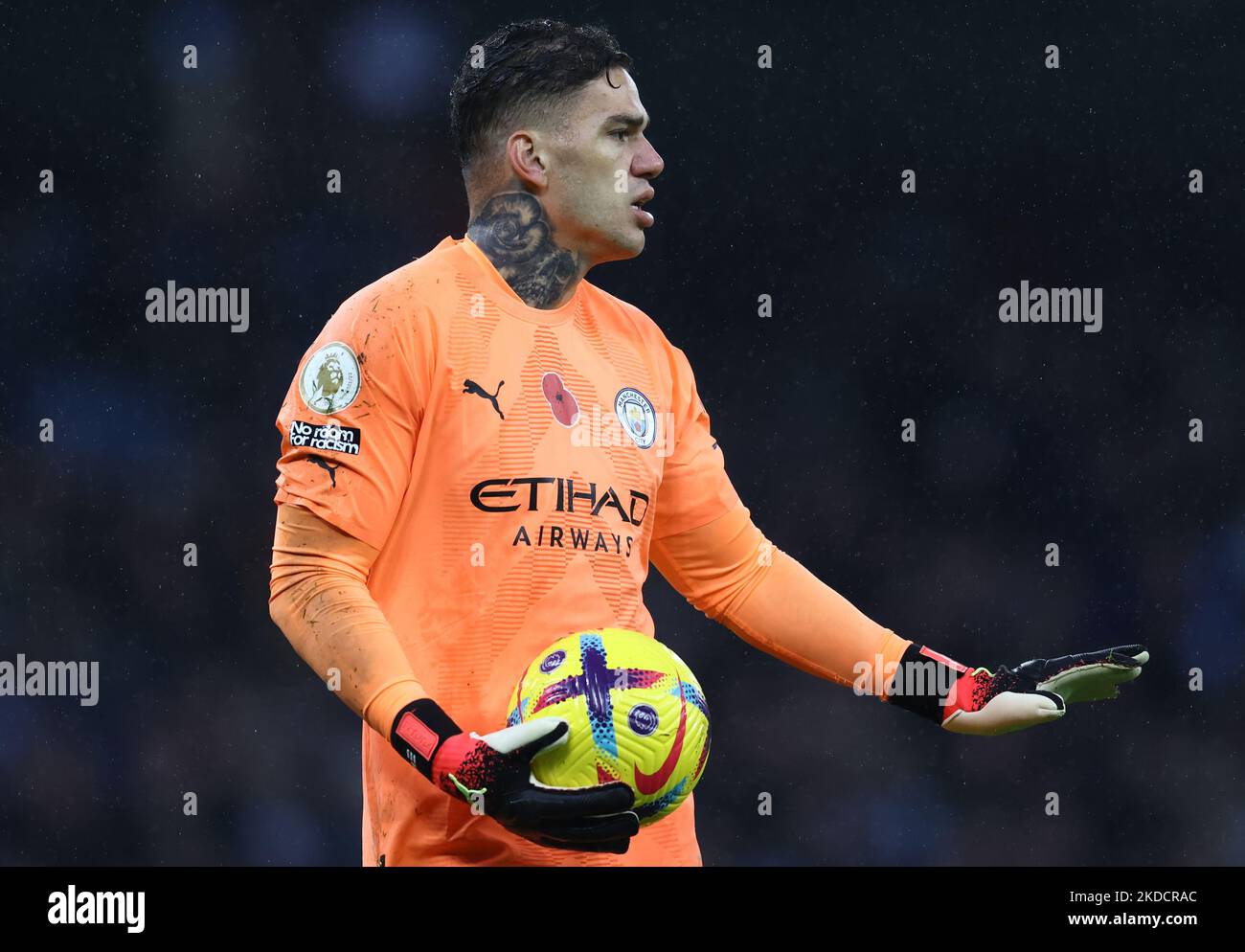 Manchester, England, 5th November 2022. Ederson of Manchester City ...