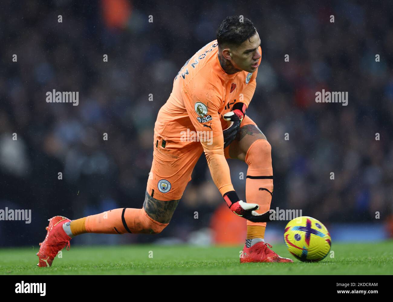 Manchester, England, 5th November 2022. Ederson of Manchester City ...