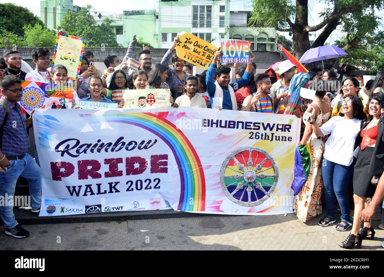 Rainbow pride walk 2022 hi-res stock photography and images - Alamy