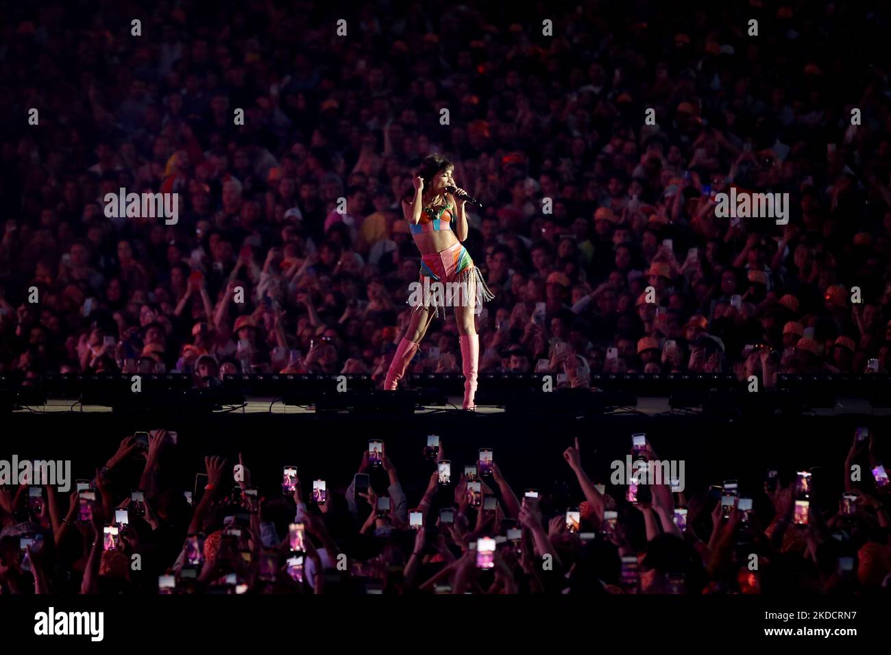 Brazilian singer Anitta performs on the fourth day of the the Rock in ...