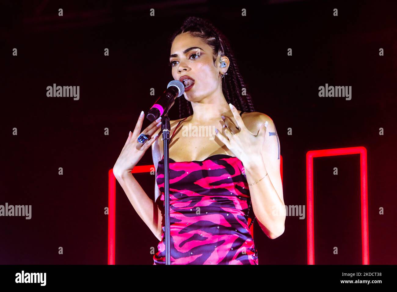 Elodie in concert at Circolo Magnolia in Milano, Italy on June 26, 2022 ...