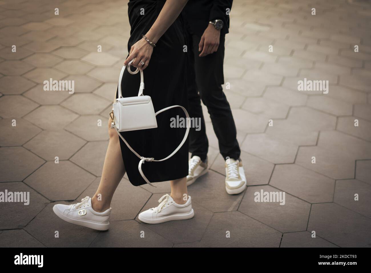 Street Style Moscow Fashion Week 26 June 2022, Moscow, Russia (Photo by ...