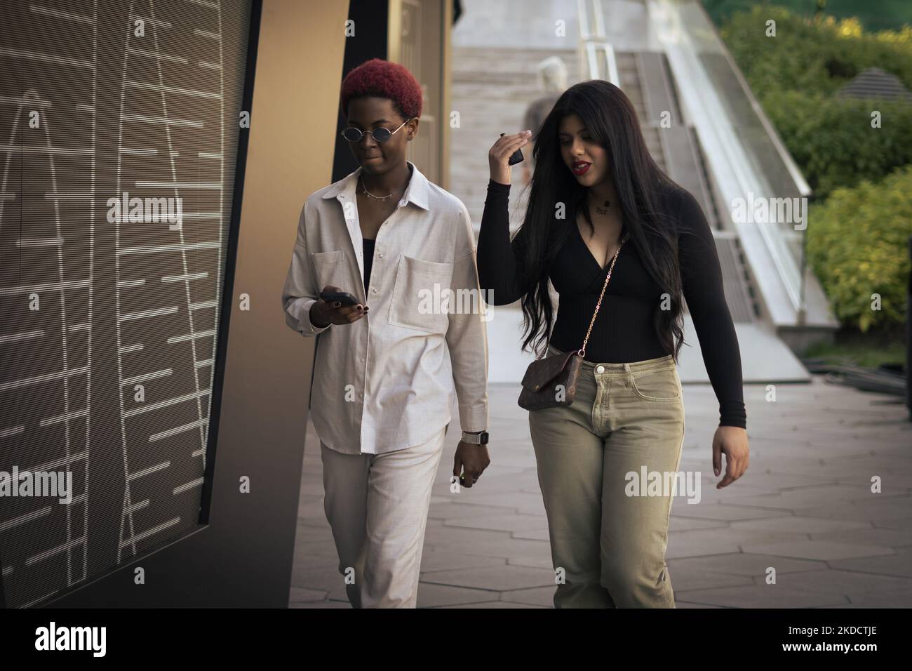 Street Style Moscow Fashion Week 26 June 2022, Moscow, Russia (Photo by ...
