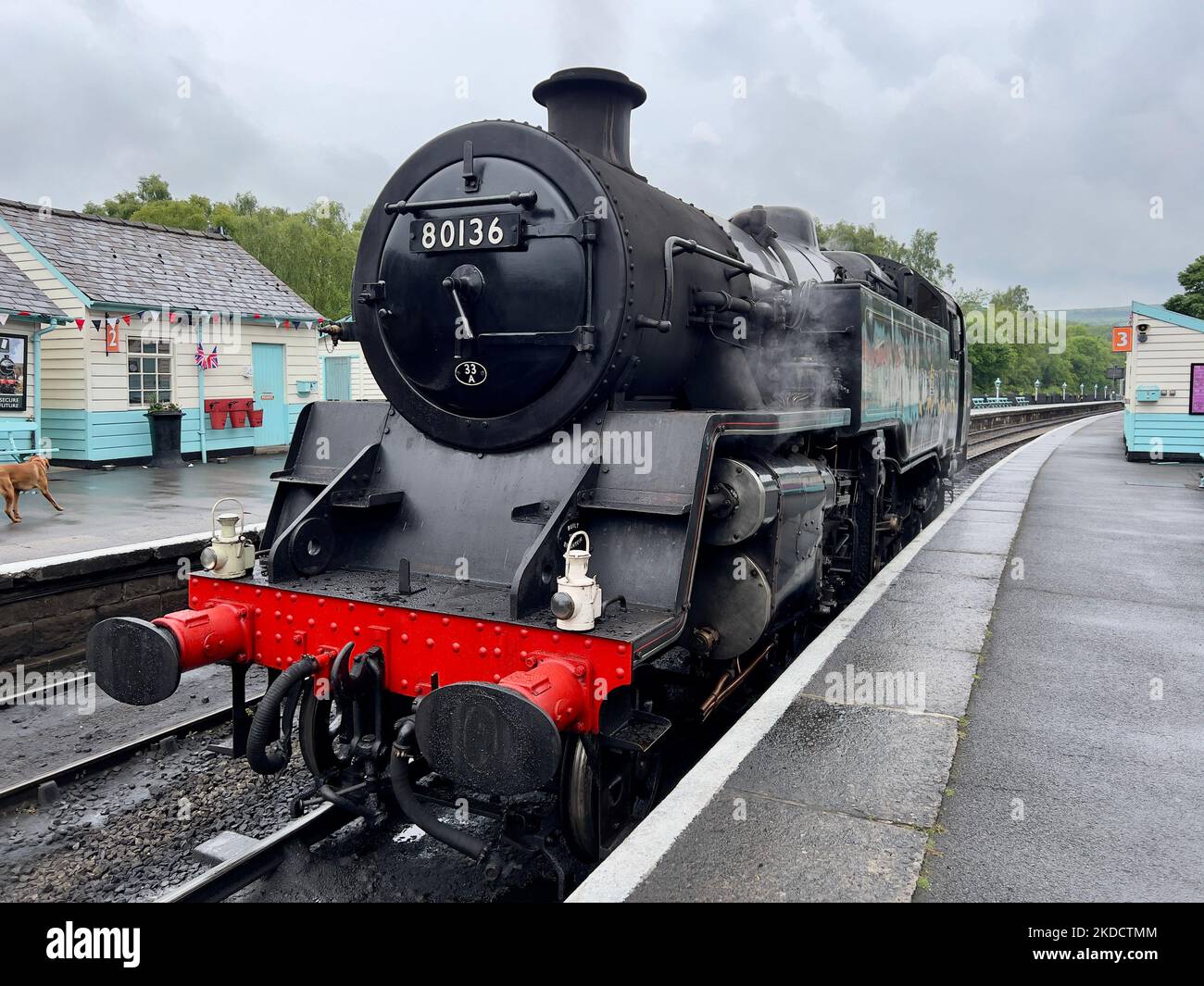 Black locomotive hi-res stock photography and images - Alamy