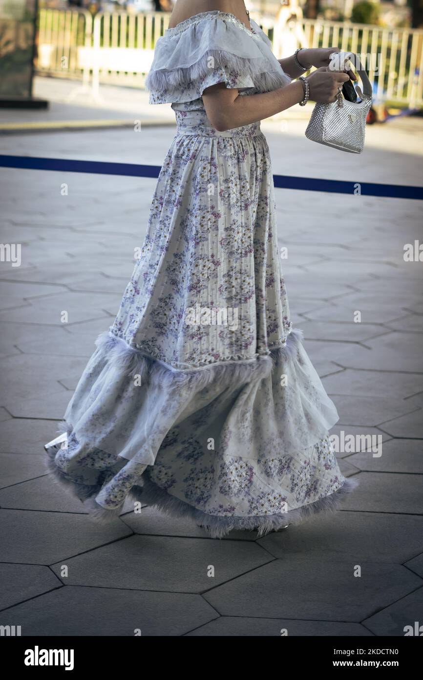 Street Style Moscow Fashion Week 26 June 2022, Moscow, Russia (Photo by ...