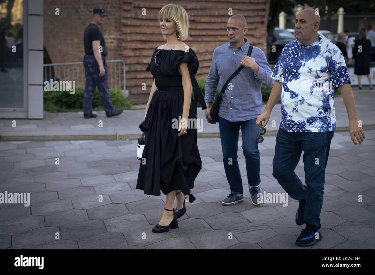Street Style Moscow Fashion Week 26 June 2022, Moscow, Russia (Photo by ...