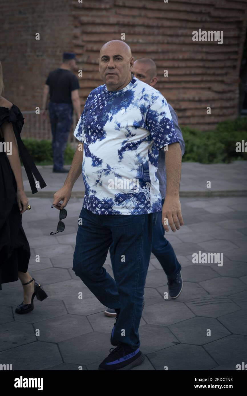 Street Style Moscow Fashion Week 26 June 2022, Moscow, Russia (Photo by ...