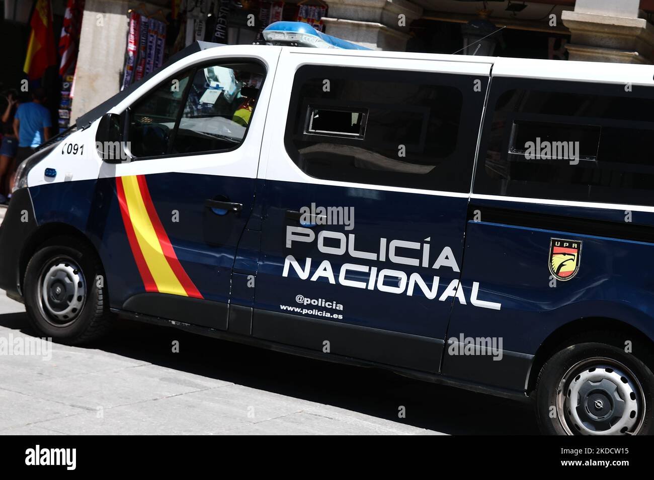 Spanish National Police Car