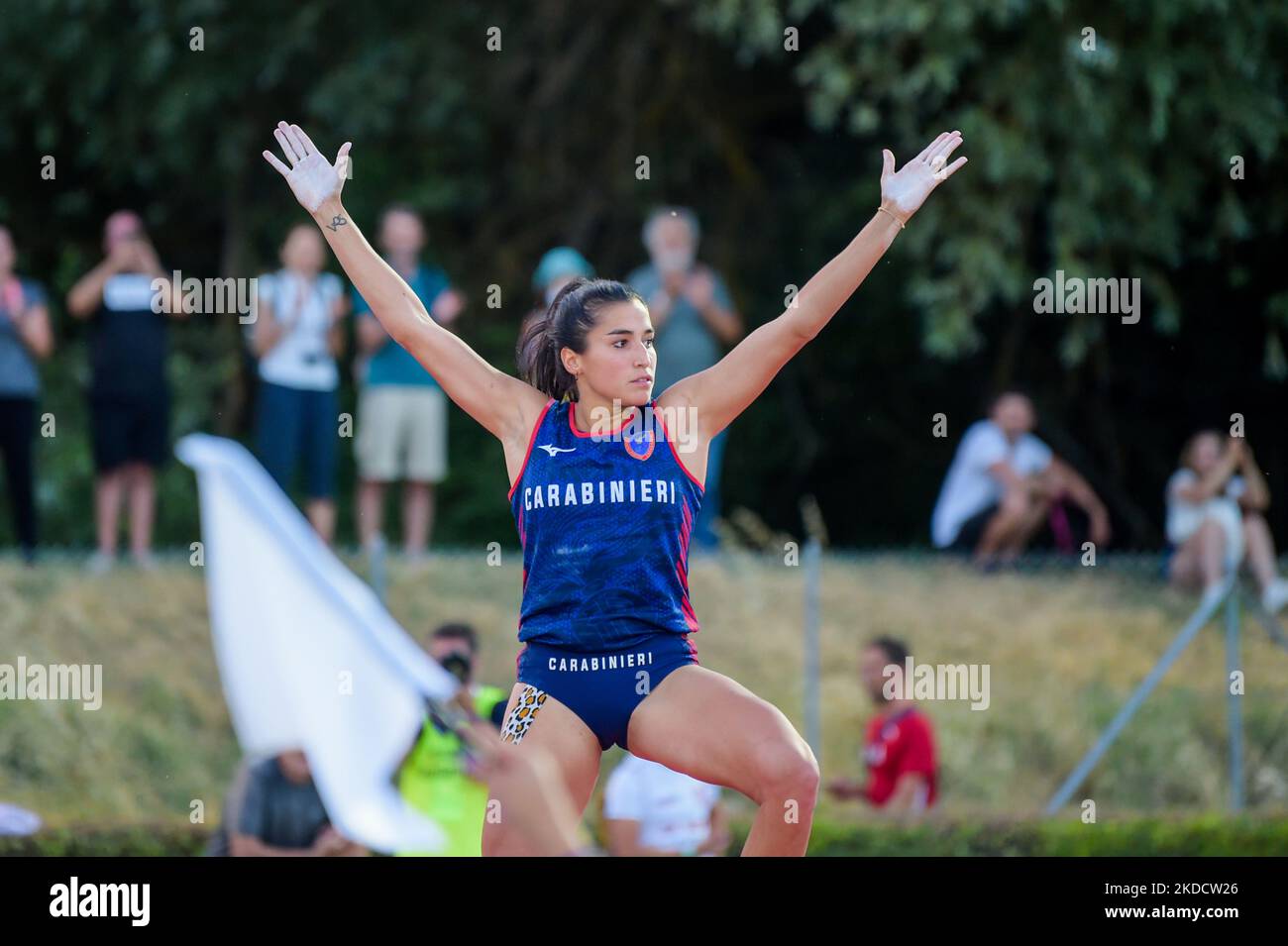 Roberta Bruni wins the track and field absolutes in Rieti on 26 June ...