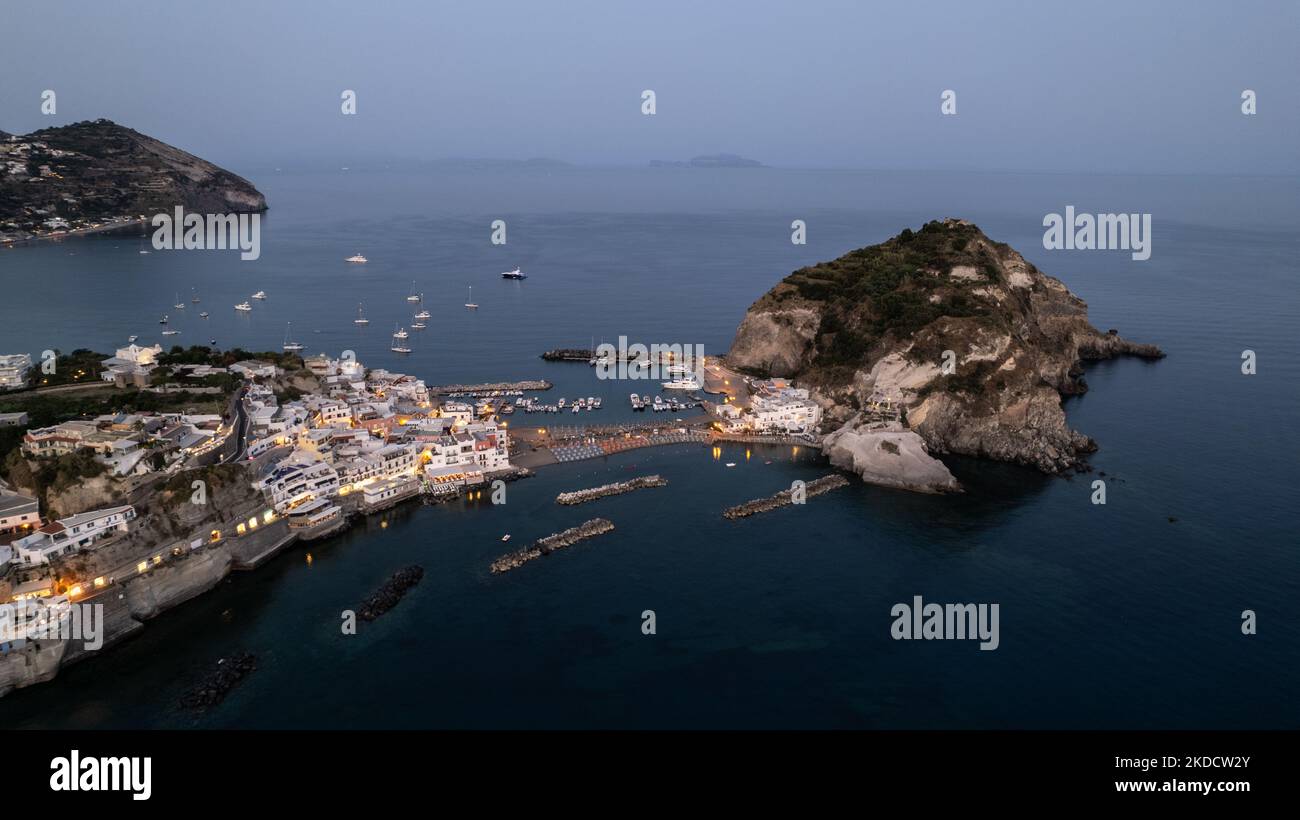 Ischia drone view hi-res stock photography and images - Alamy