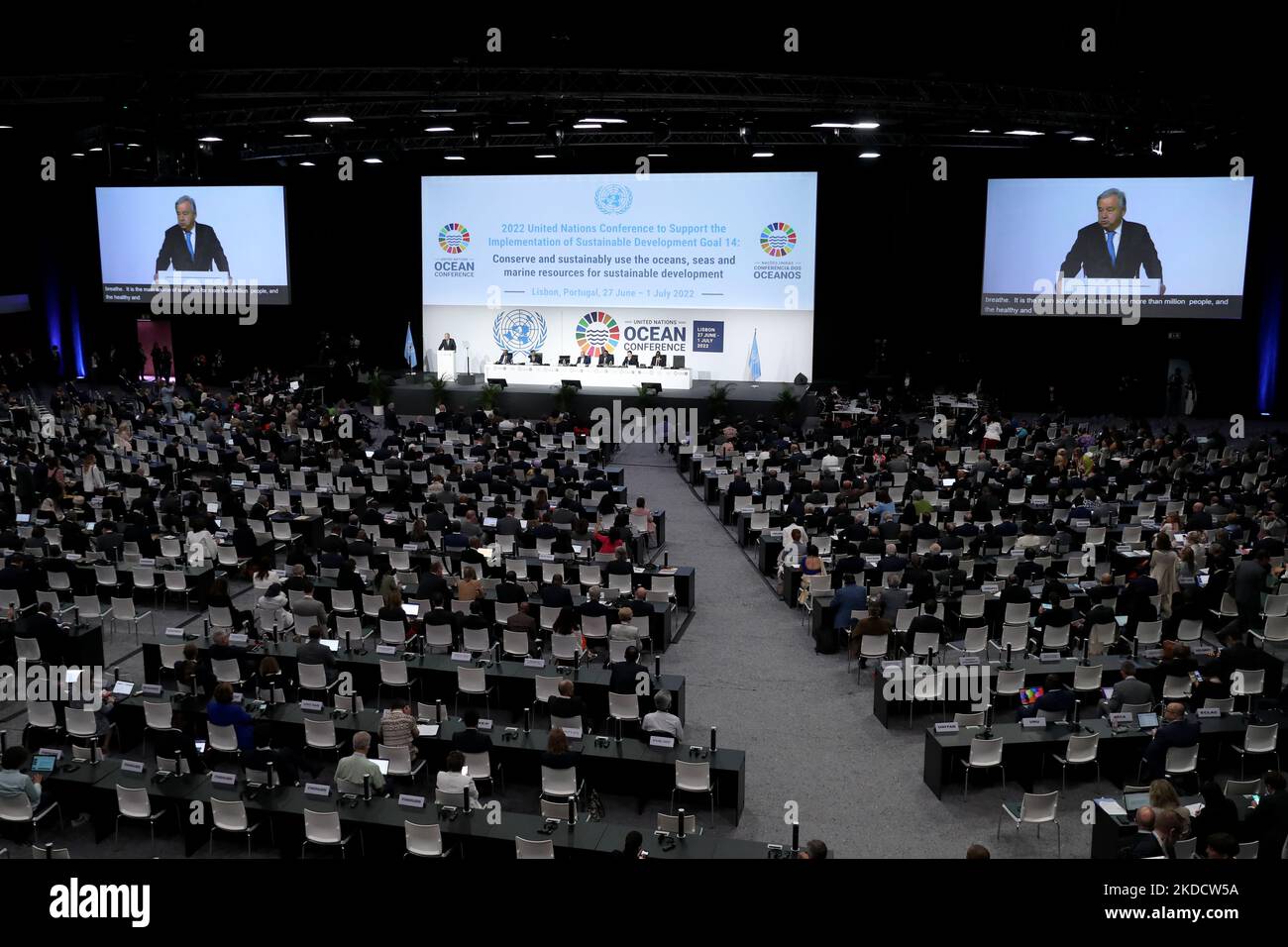 United nations secretary general antonio guterresx hi-res stock ...