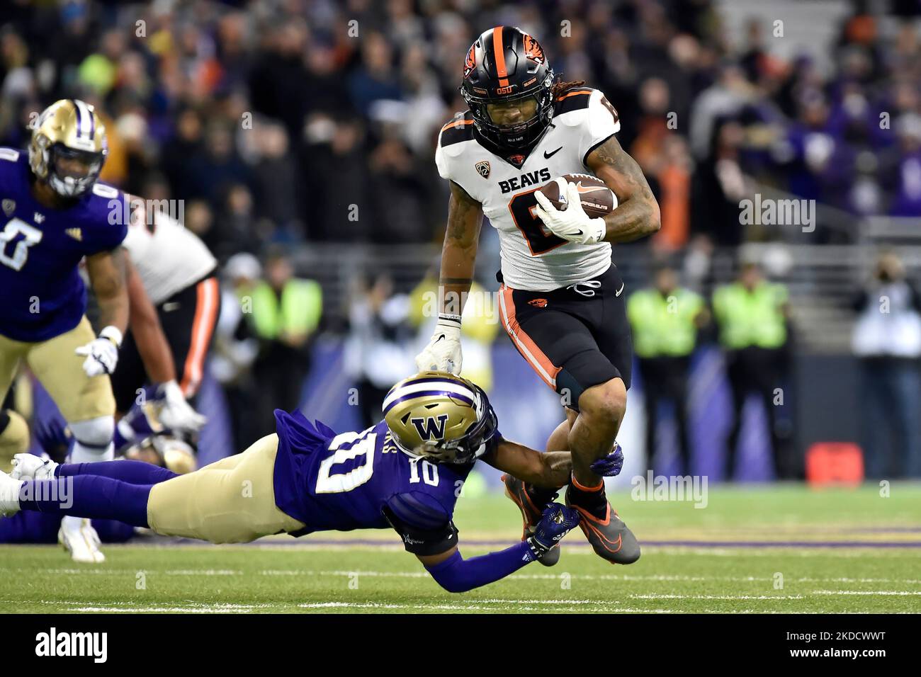 Seattle, WA, USA. 04th Nov, 2022. Washington Huskies cornerback Davon ...