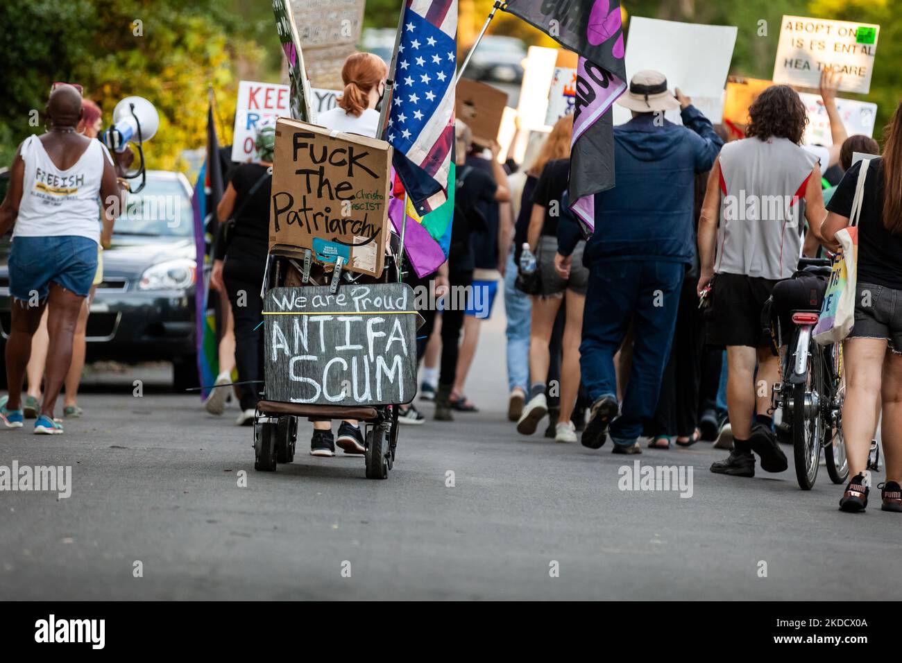 Alito flags hi-res stock photography and images - Alamy