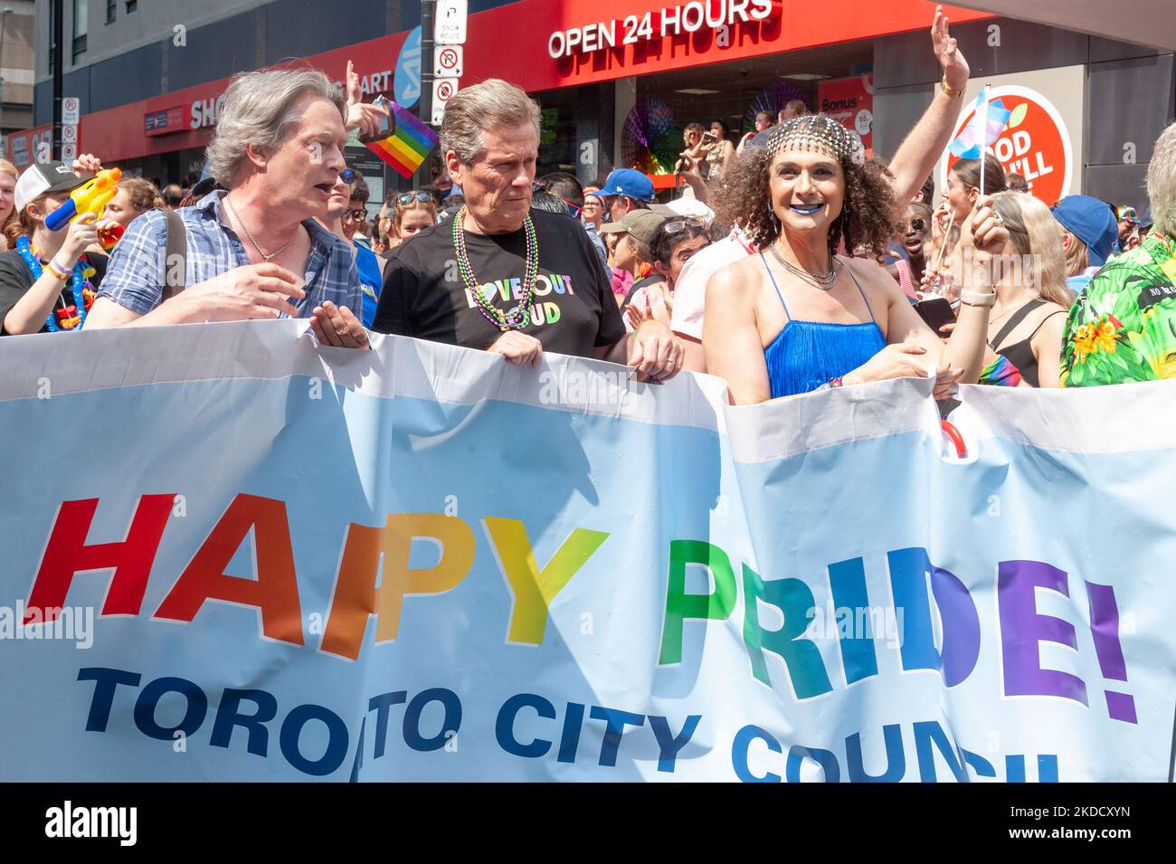 Toronto, ON, Canada – June 26, 2022: Mayor of Toronto John Tory takes ...