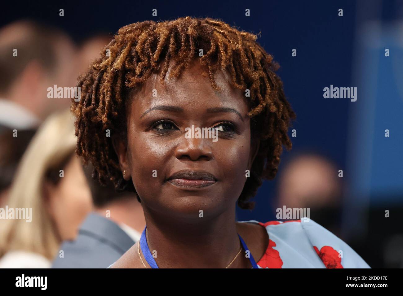 White House Press Secretary Press Secretary Karine Jean-Pierre before ...