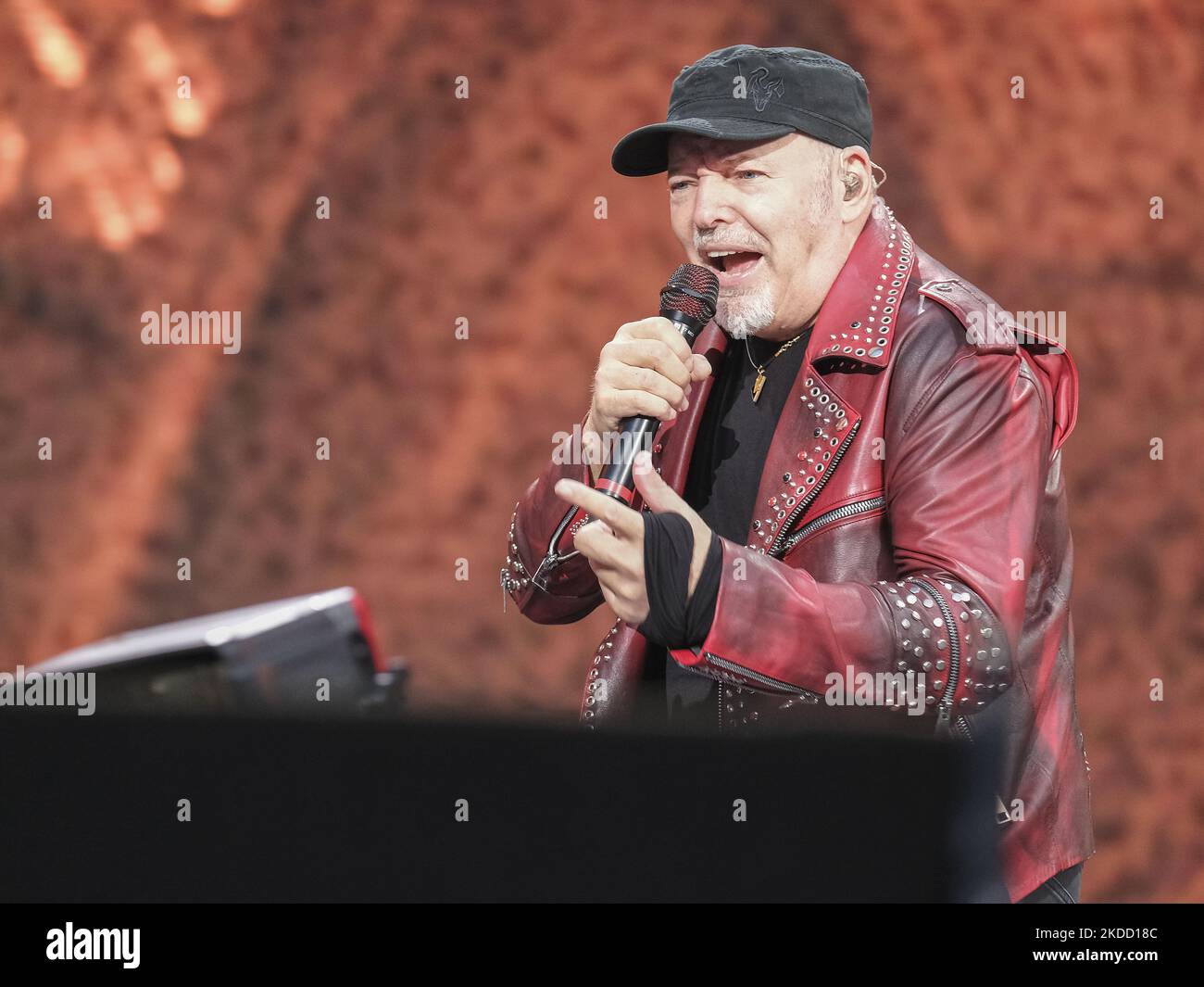 Vasco Rossi performs live in Turin, Italy, on June 30, 2022. (Photo by ...