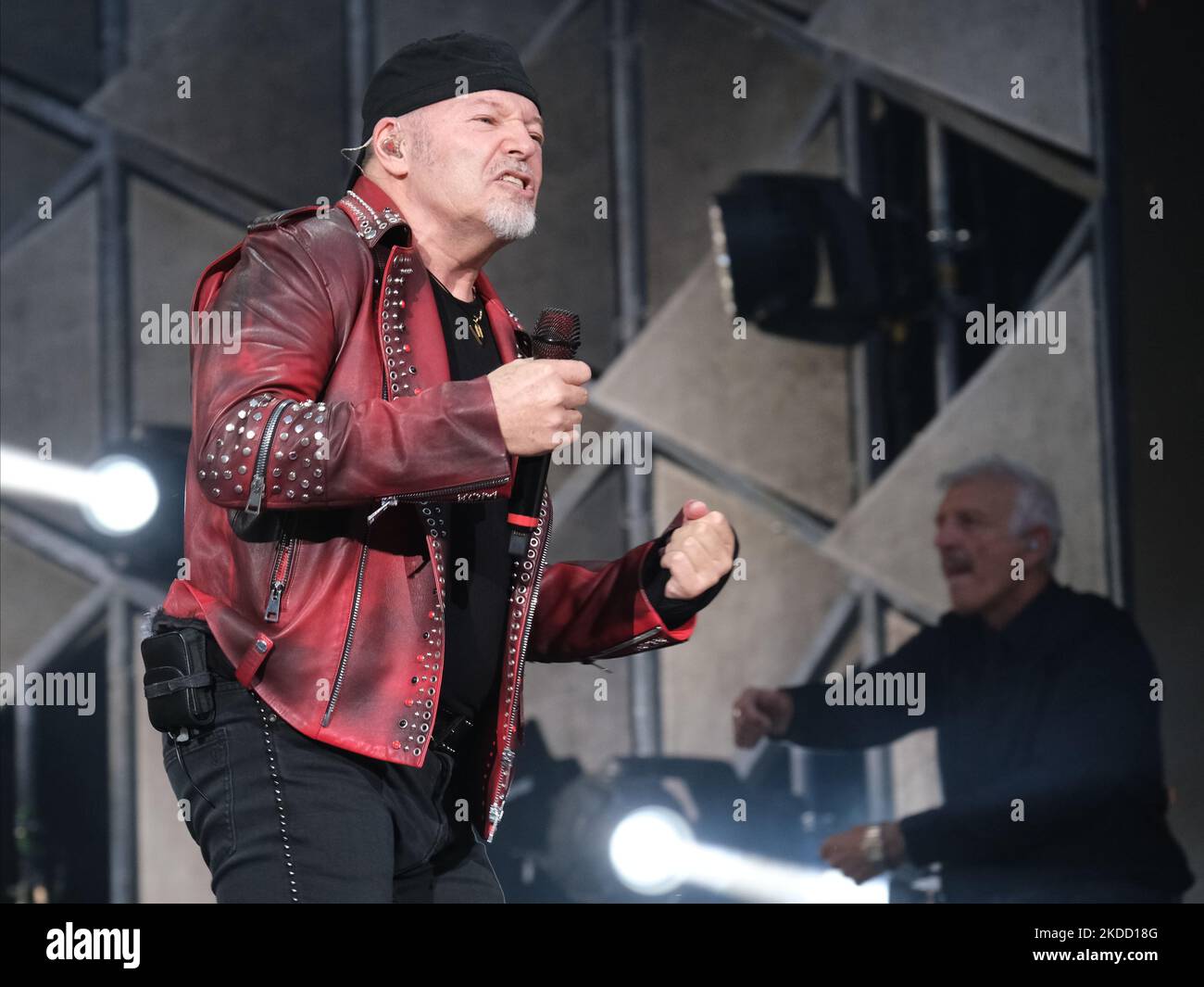 Vasco Rossi performs live in Turin, Italy, on June 30, 2022. (Photo by ...