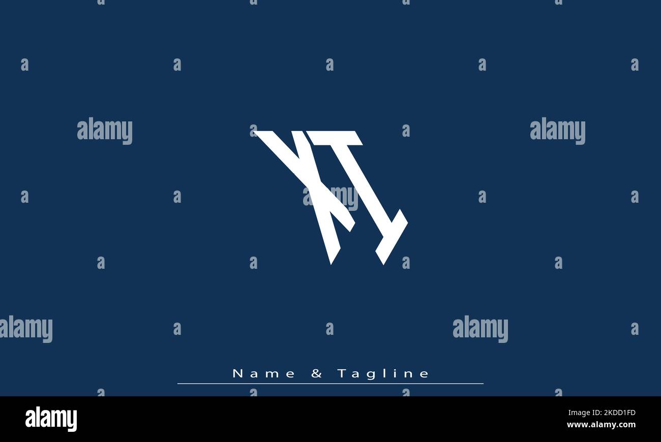 Alphabet letters Initials Monogram logo XI , IX Stock Vector Image ...