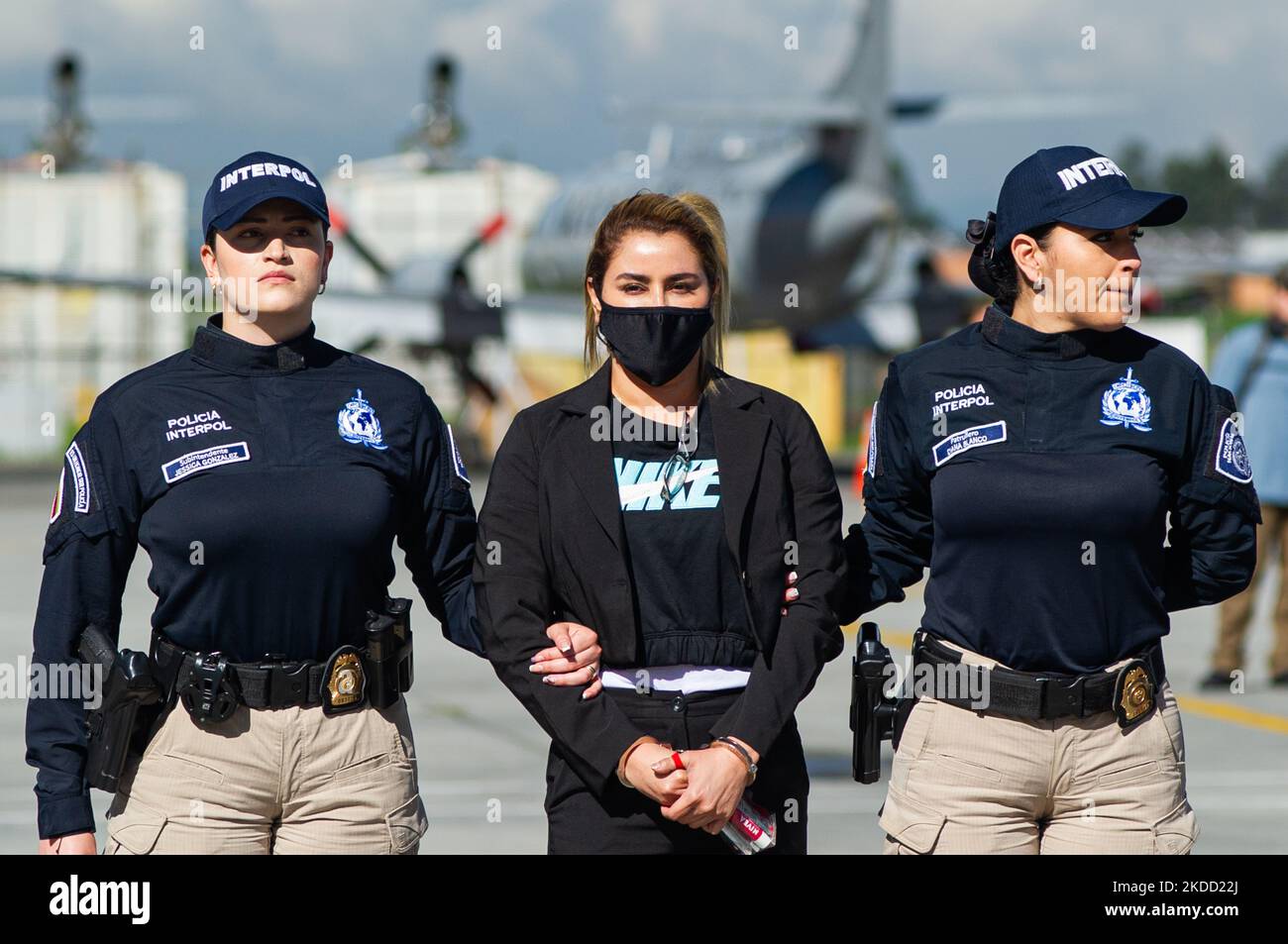 Nini Johana Usuga alias 'La Negra', sister of Colombian drug lord Dairo ...