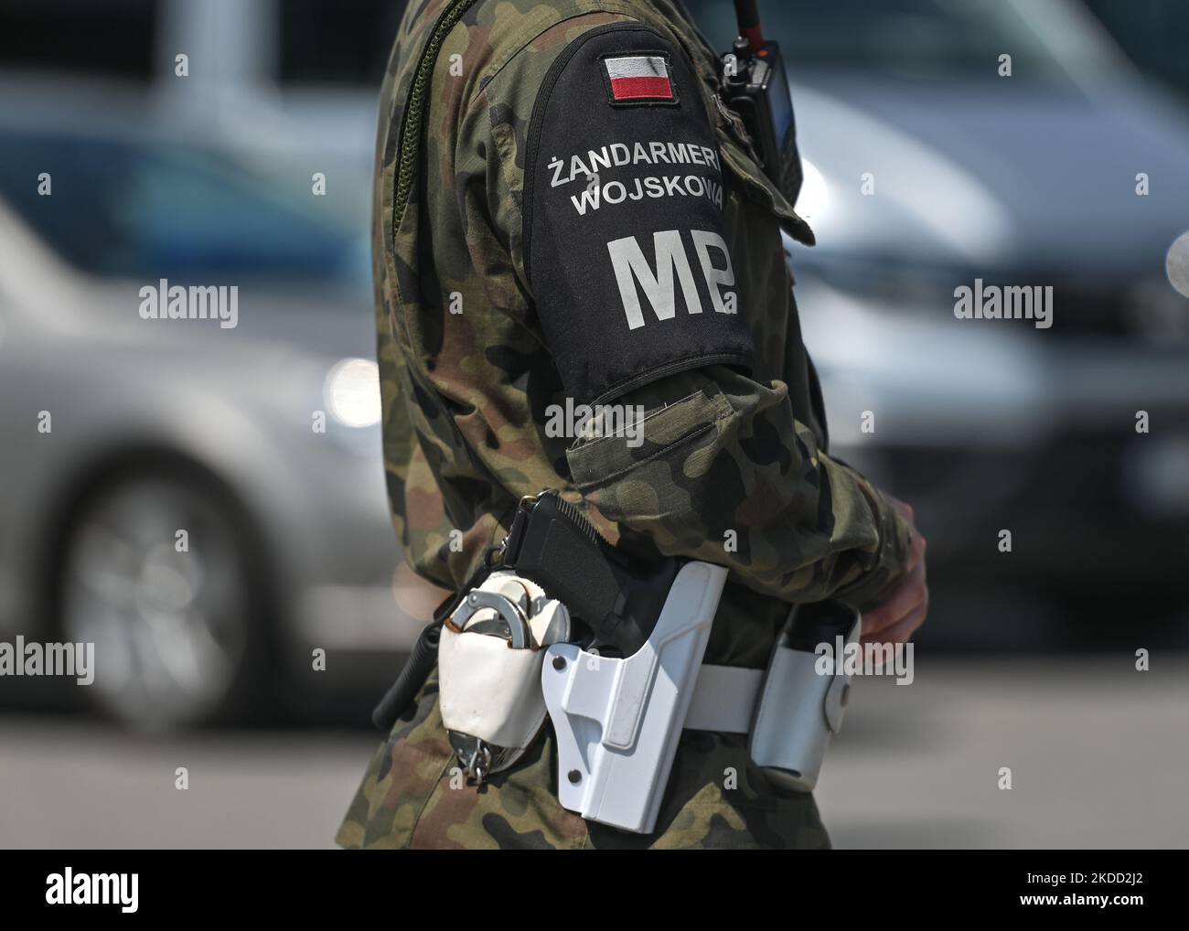 A member of the Military Police during the Prison Service Day ...