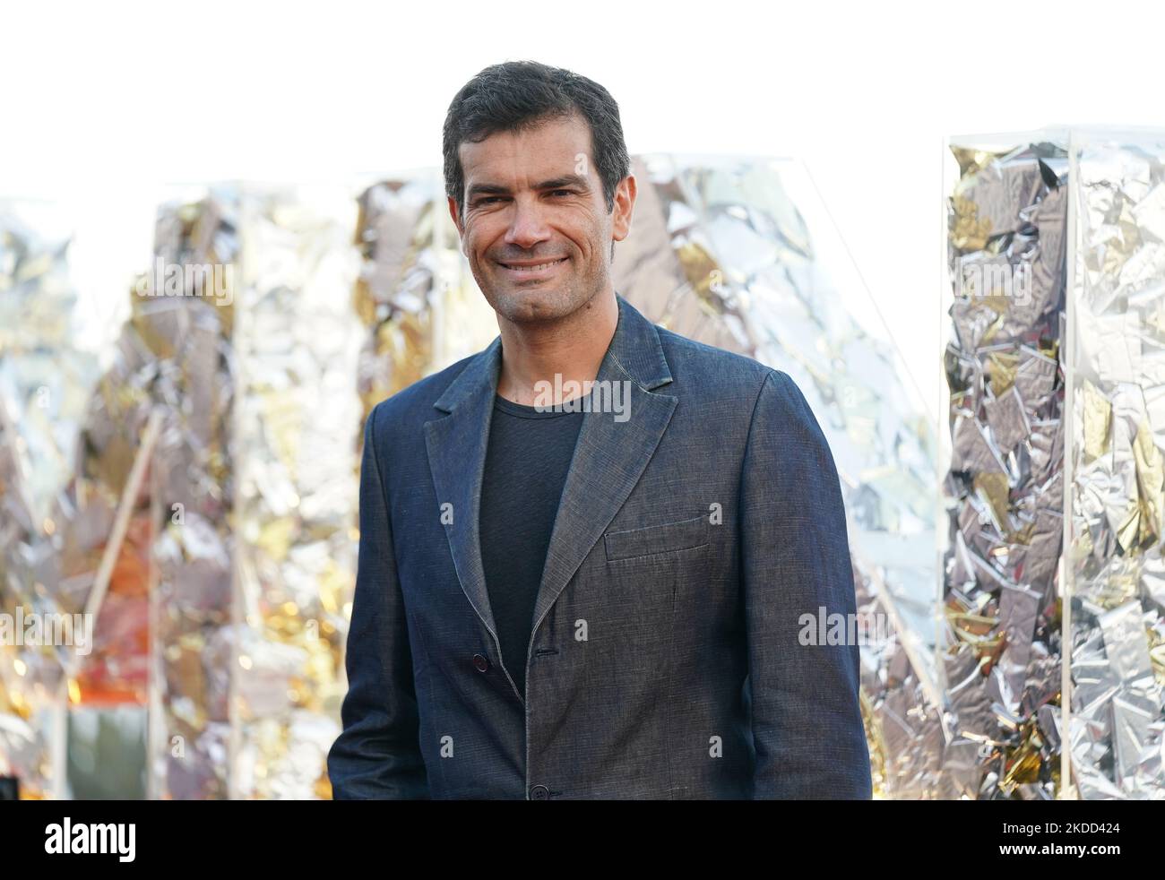 Marco Bonini on the red carpet of the Taormina Film Fest on the last ...