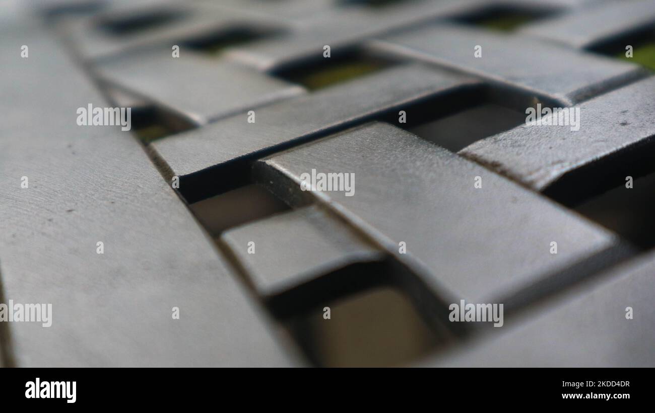 black iron table close-up texture as background Stock Photo - Alamy