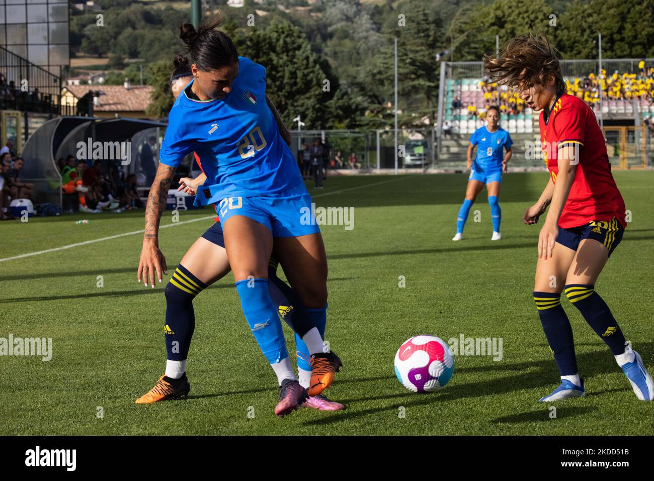 Martina Piemonte of Italy during the Women's International friendly ...