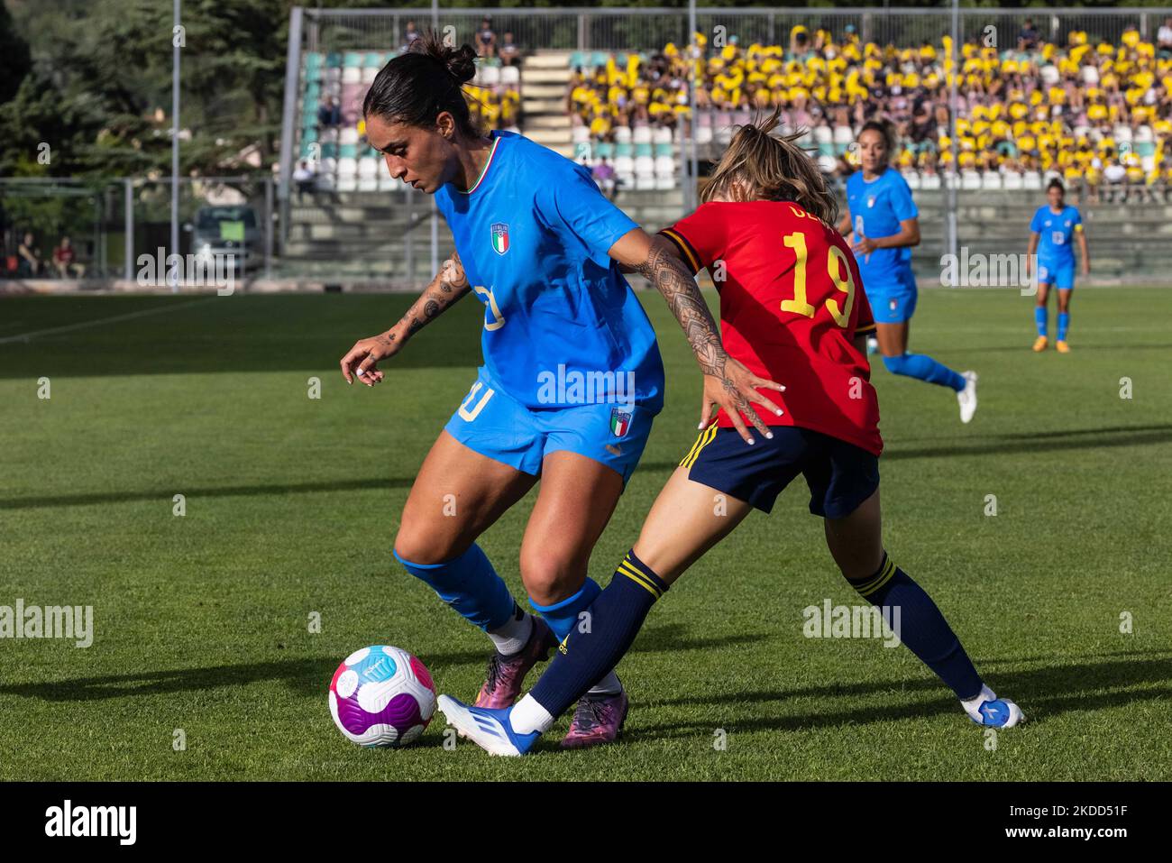 Martina Piemonte of Italy during the Women's International friendly ...