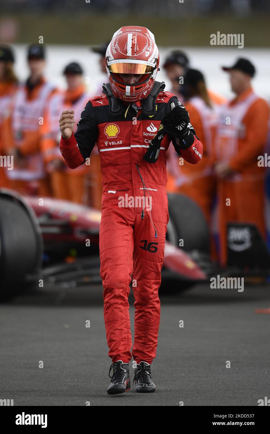 Leclerc after race hi-res stock photography and images - Alamy