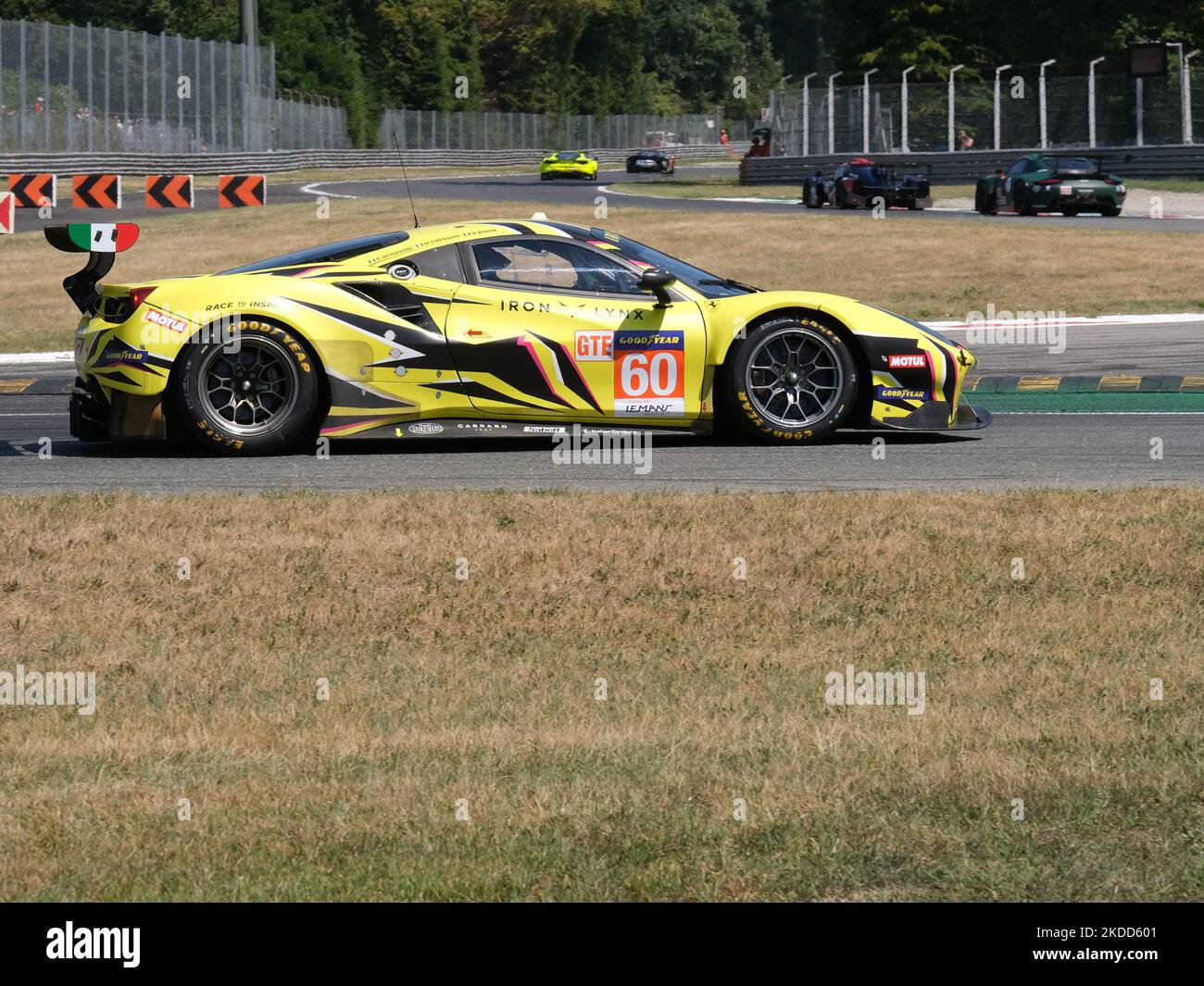 Davide Rigon-(GTR)-Iron Lynz during European Le Mans Series 2022, in ...