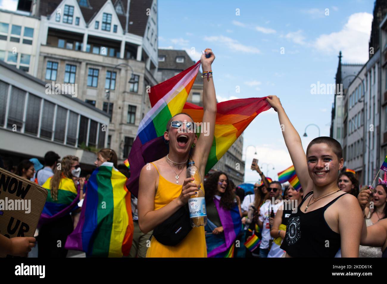 a million people visit this year annual CSD pride parade in Cologne ...