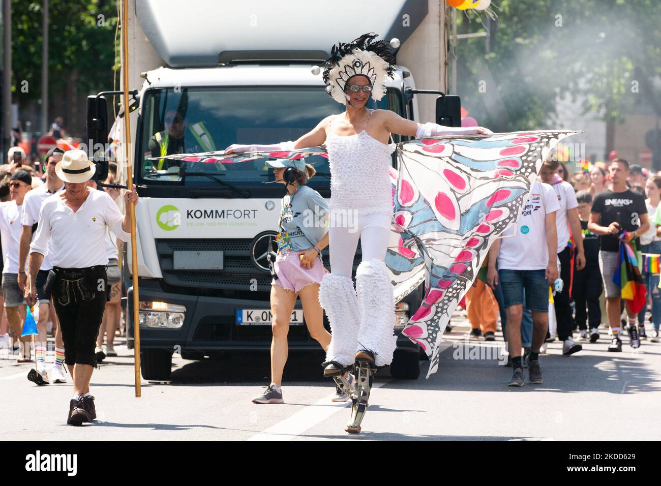 a million people visit this year annual CSD pride parade in Cologne ...