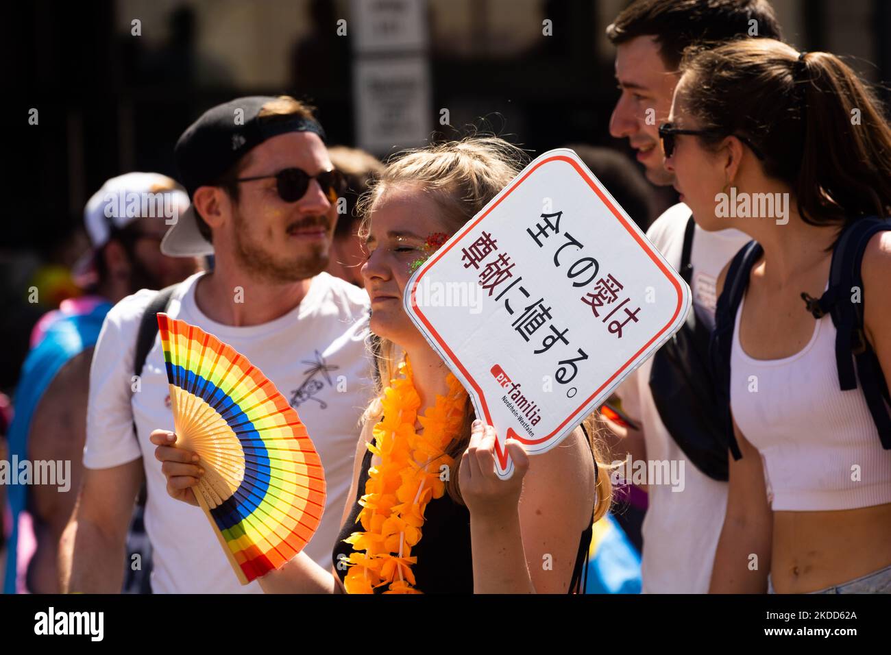 a sign of "all the love worth respect" in Japanese is seen during ...