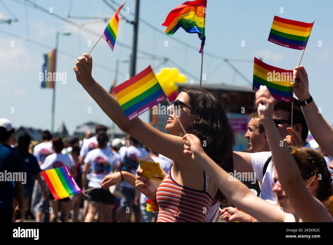 a million people visit this year annual CSD pride parade in Cologne ...