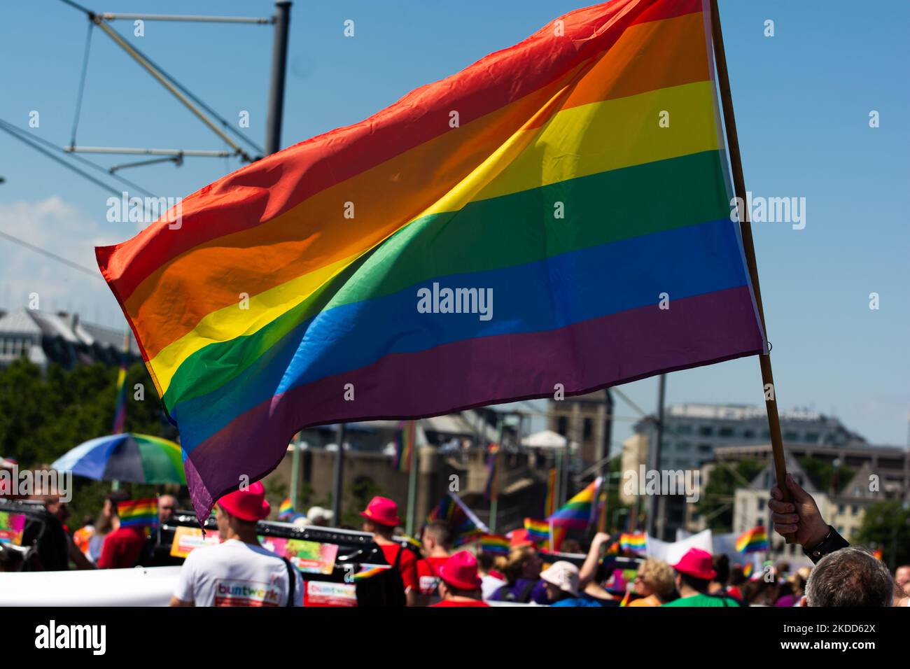 a million people visit this year annual CSD pride parade in Cologne ...