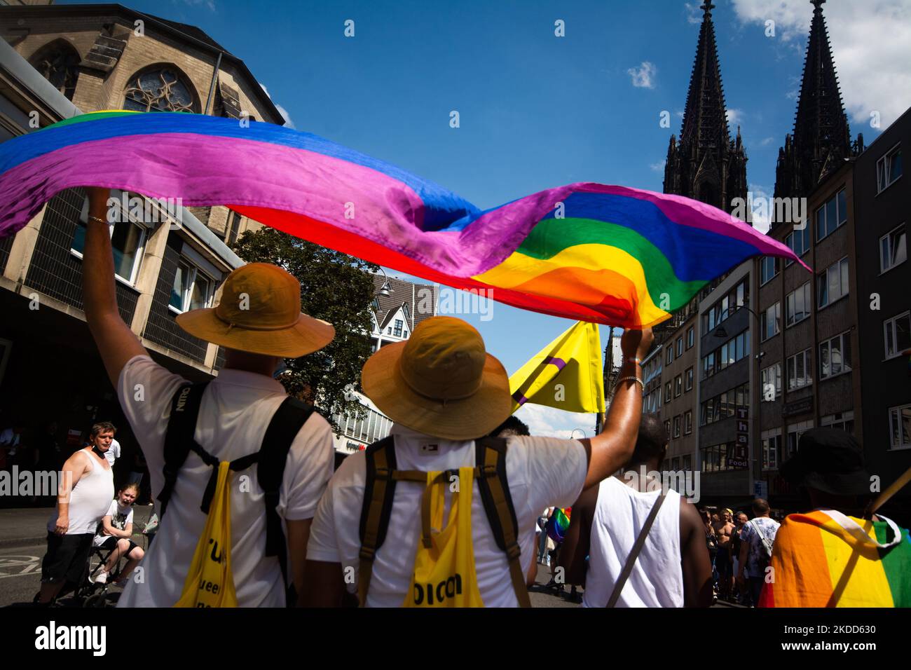 a million people visit this year annual CSD pride parade in Cologne ...
