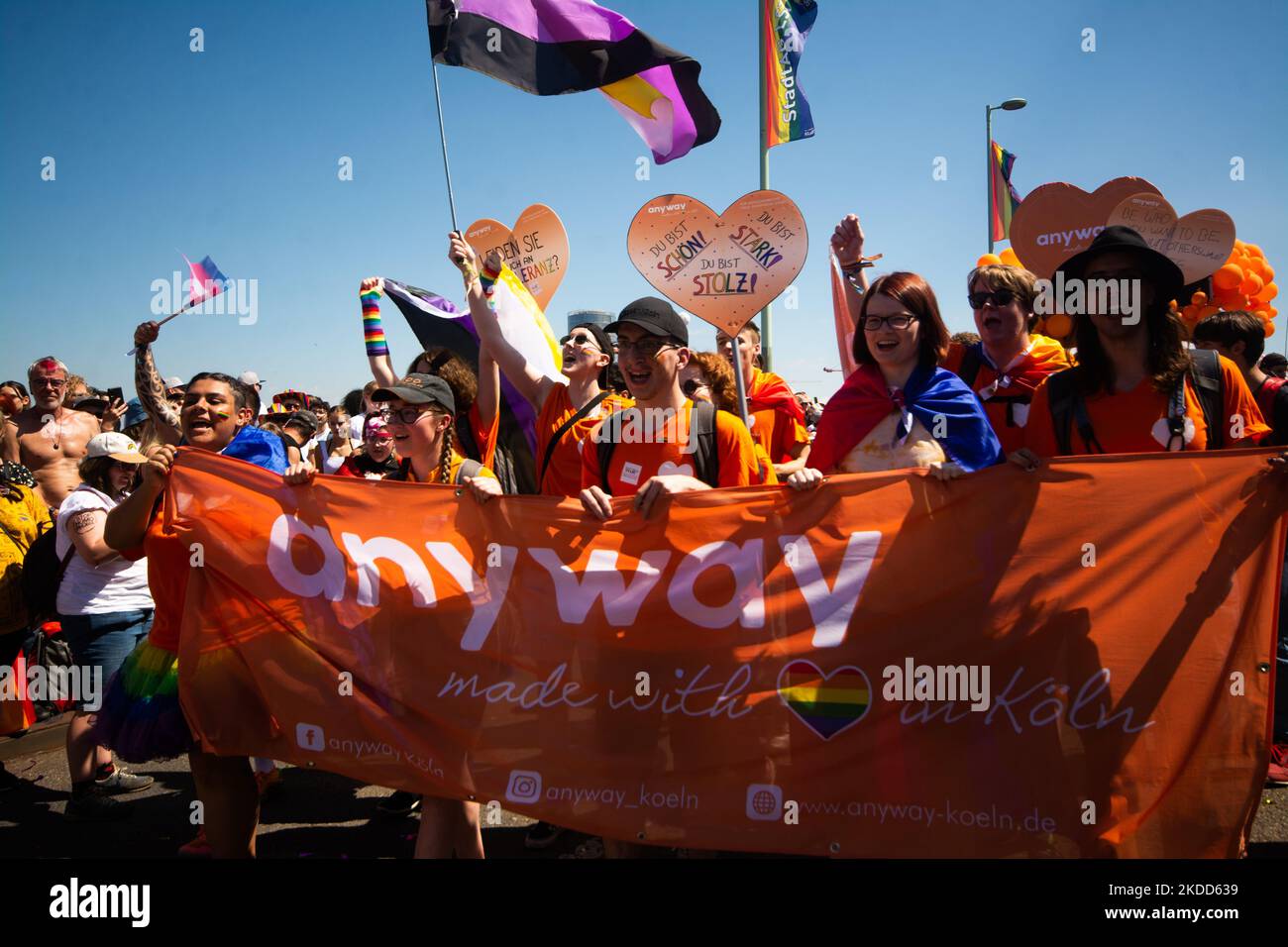 a million people visit this year annual CSD pride parade in Cologne ...