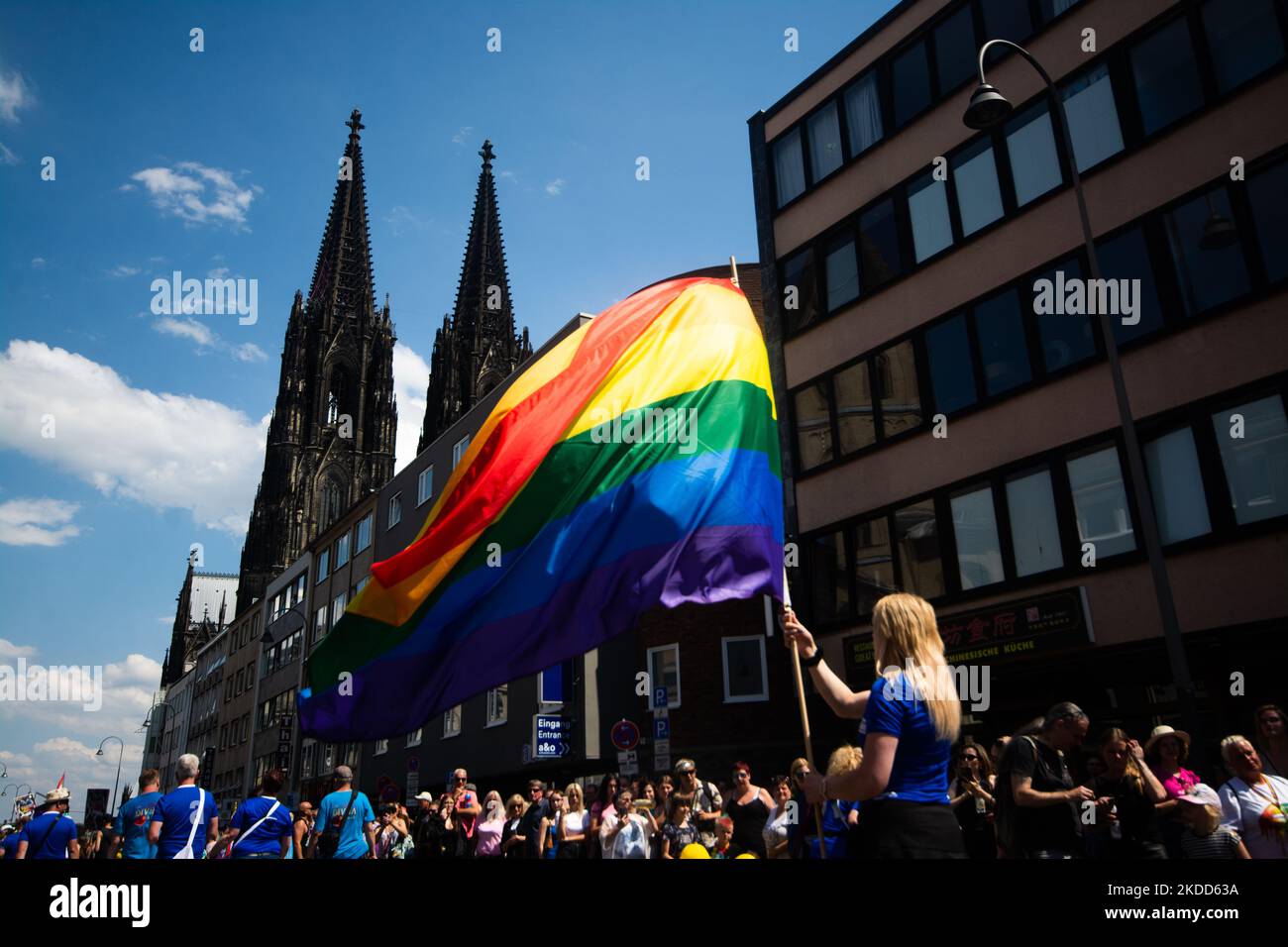 a million people visit this year annual CSD pride parade in Cologne ...