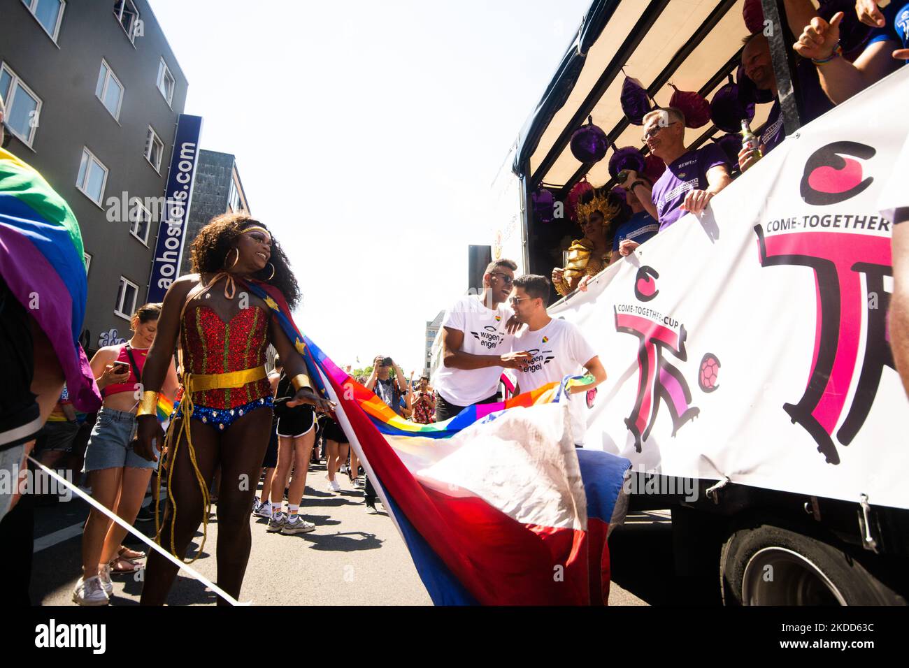 a million people visit this year annual CSD pride parade in Cologne ...