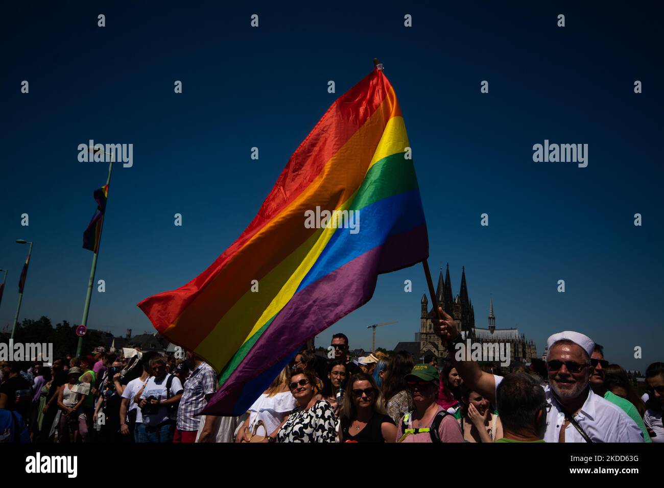 a million people visit this year annual CSD pride parade in Cologne ...